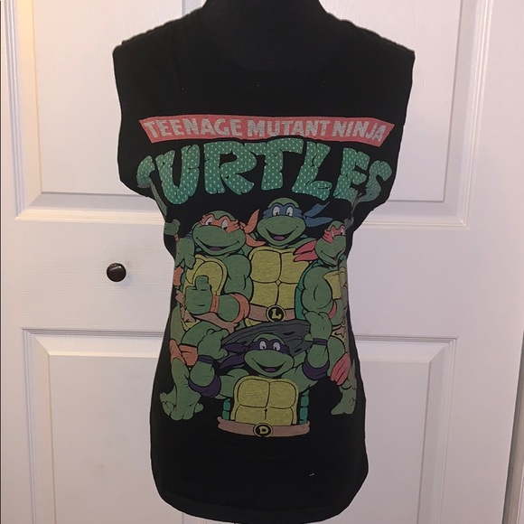 Tops | Teenage Mutant Ninja Turtles Muscle Tee | Poshmark